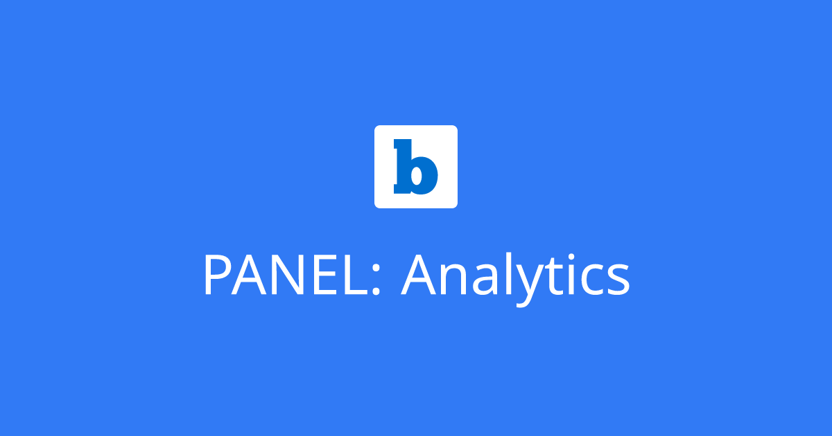 PANEL: Analytics